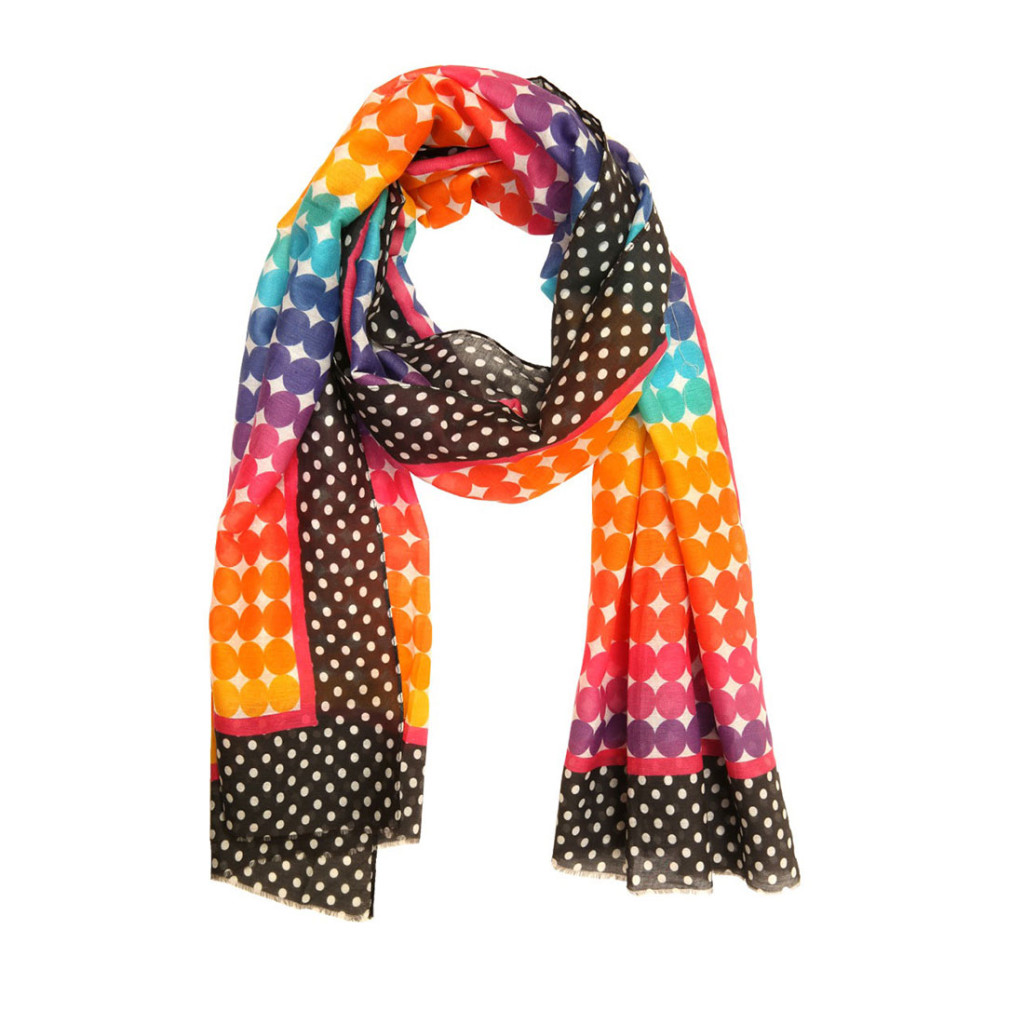 Digital Print Cotton Scarf • Vritti Designs