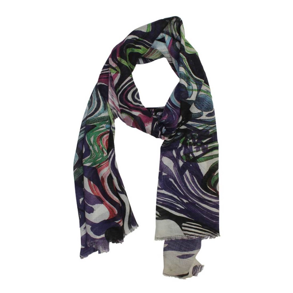 Digital Print Modal Scarf • Vritti Designs