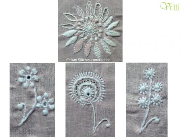 CHIKANKARI-THE DAMSEL IN DISTRESS • Vritti Designs