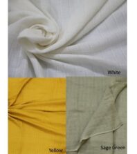 Organic Double Gauze Fabric - Natural Dyed • Vritti Designs