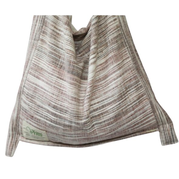 Jhola Bags in Burnish Brown - Made in India • Vritti Designs