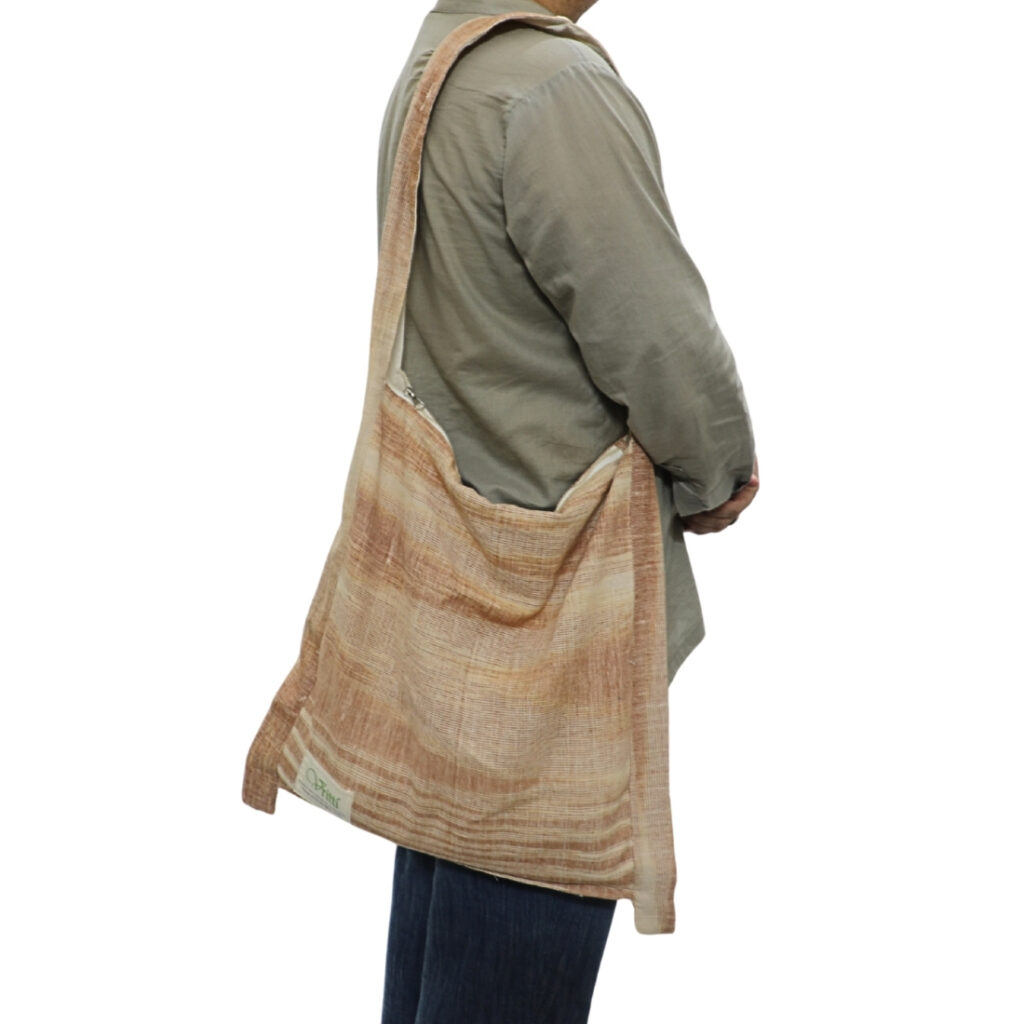 Cotton Jhola Bag: Elegant Simplicity for Every Use • Vritti Designs